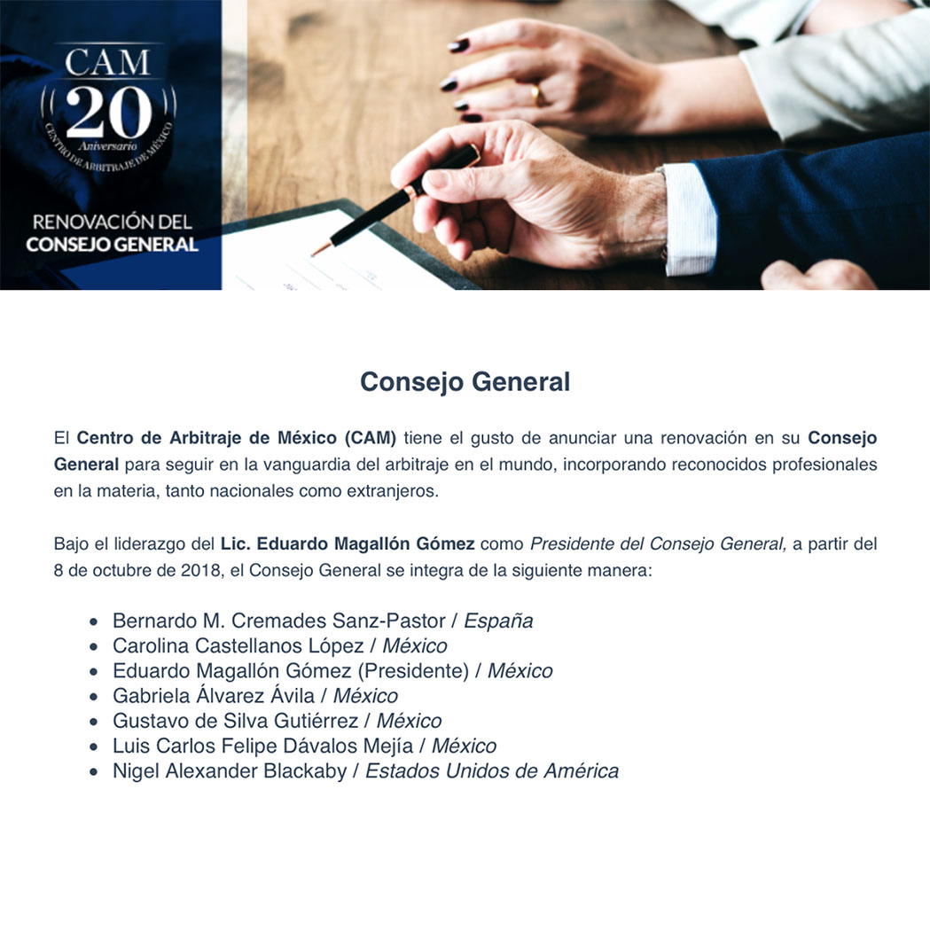 CAM – Centro de Arbitraje de México